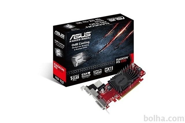 GRAFIčNA KARTICA AMD RADEON R5 230, 1024 MB DDR3, PCI-E, ASUS