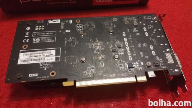 Sapphire Pulse RX 560 4G AMD ATI grafična kartica