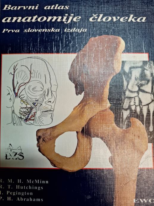 BARVNI ATLAS ANATOMIJE ČLOVEKA , PRVA SLOVENSKA IZDAJA