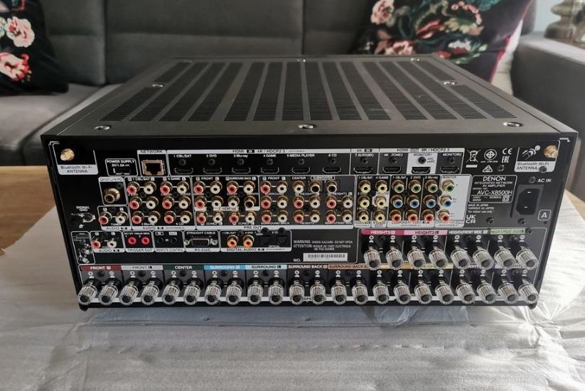 Denon AVC-X8500HA 13.2 Kanal 210W 8K Receiver