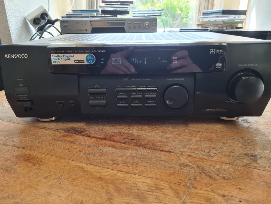 KENWOOD KRF-V4530D, 5.1 receiver, Dolby Digital DTS
