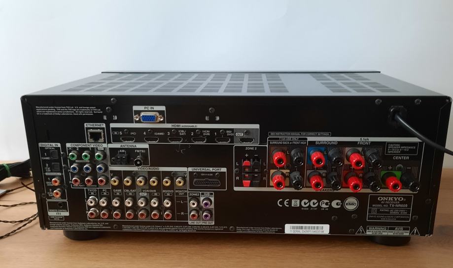 Onkyo TX NR609 7.2 Network THX AV Receiver (v okvari hdmi vhodi)
