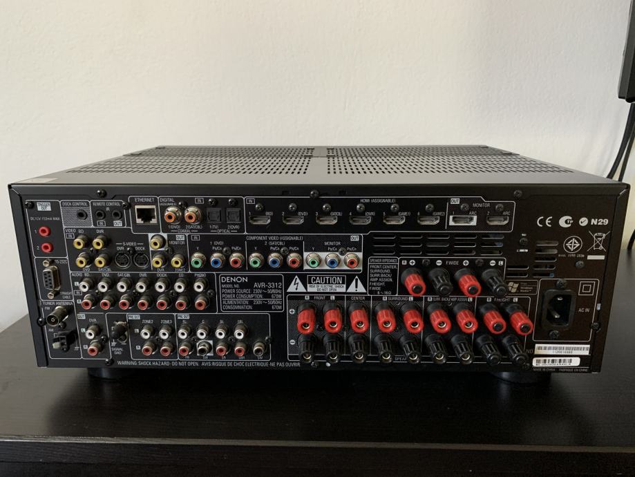Prodam Denon AVR-3312 7.2 Ch (165W x 7Ch) Airplay AV Receiver