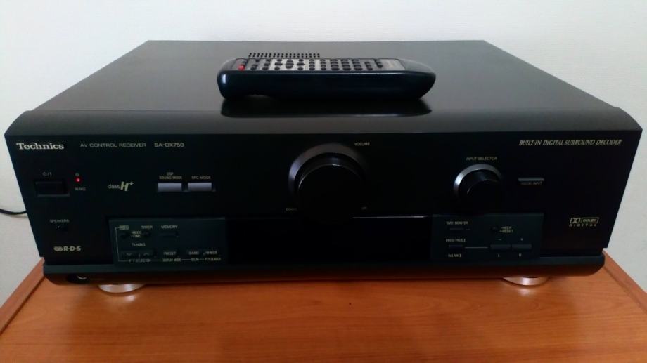 Technics AV Receiver SA-DX750 + daljinec