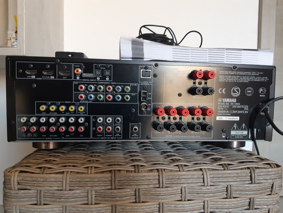 YAMAHA RX V463