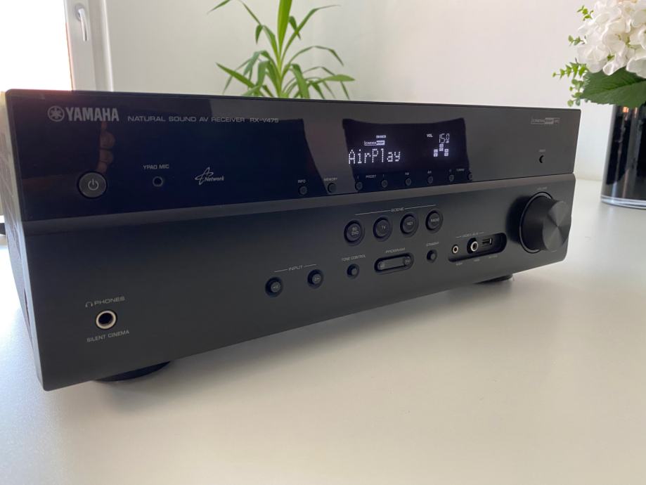 Yamaha RX-V475 - 5.1 Network AV Receiver