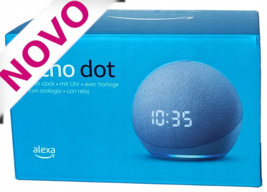 Amazon Echo Dot (4. generacija) pametni zvočnik z Alexo Modro/Siv