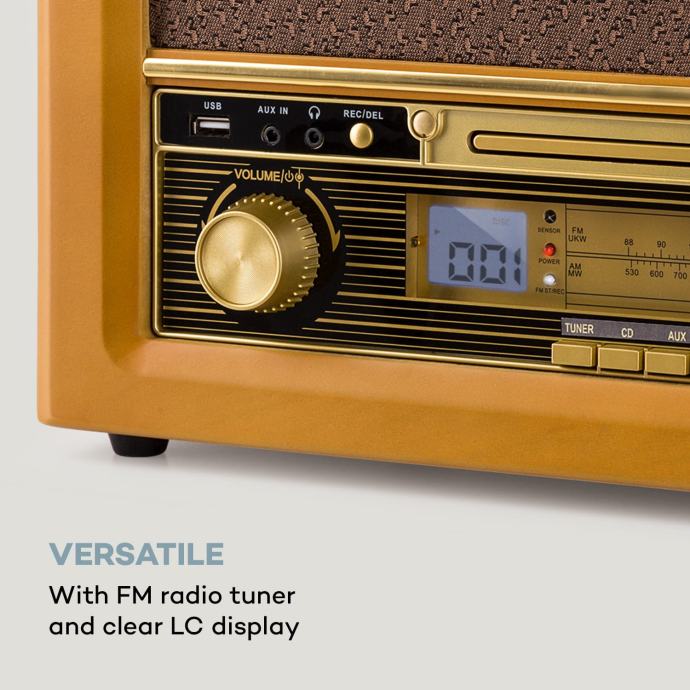 Auna Belle Epoque 1906, Retro stereo sistem , oreh