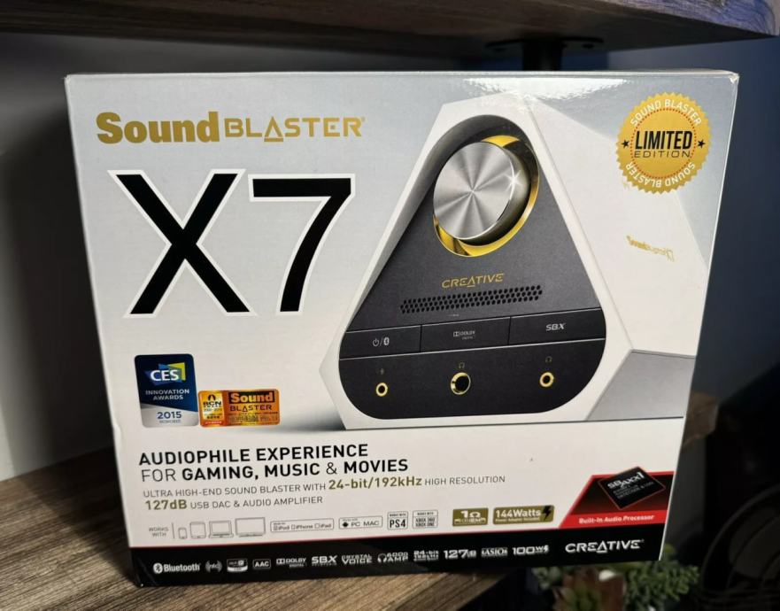 Creative SOUND BLASTER X7 White - omejena izdaja