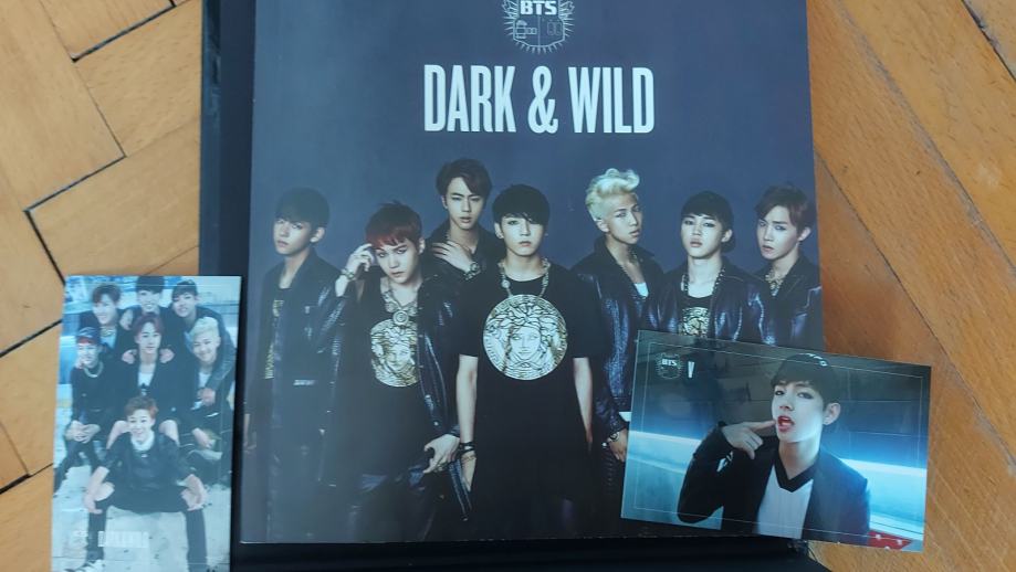 Dark and Wild BTS album, deluxe edition, k-pop