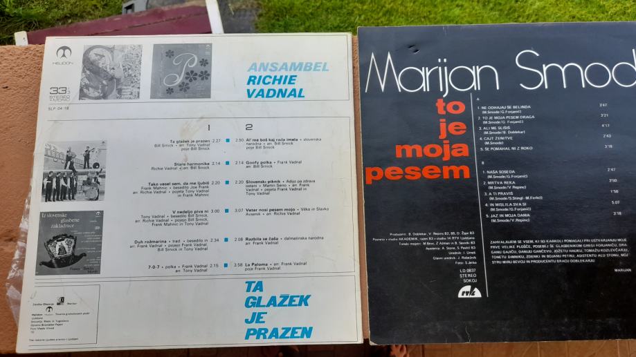 Gramofonska plosca Richie Vandal, Marjan Smode