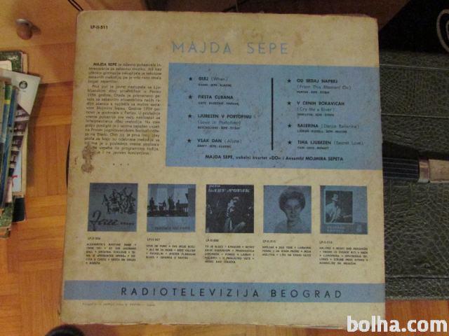 Gramofonska plošča, vinil, LP, Majda Sepe
