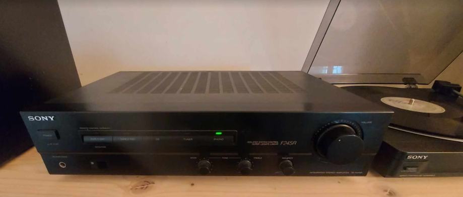 HI-FI SONY Z GRAMOFONOM IN SCANIA ZVOČNIKI