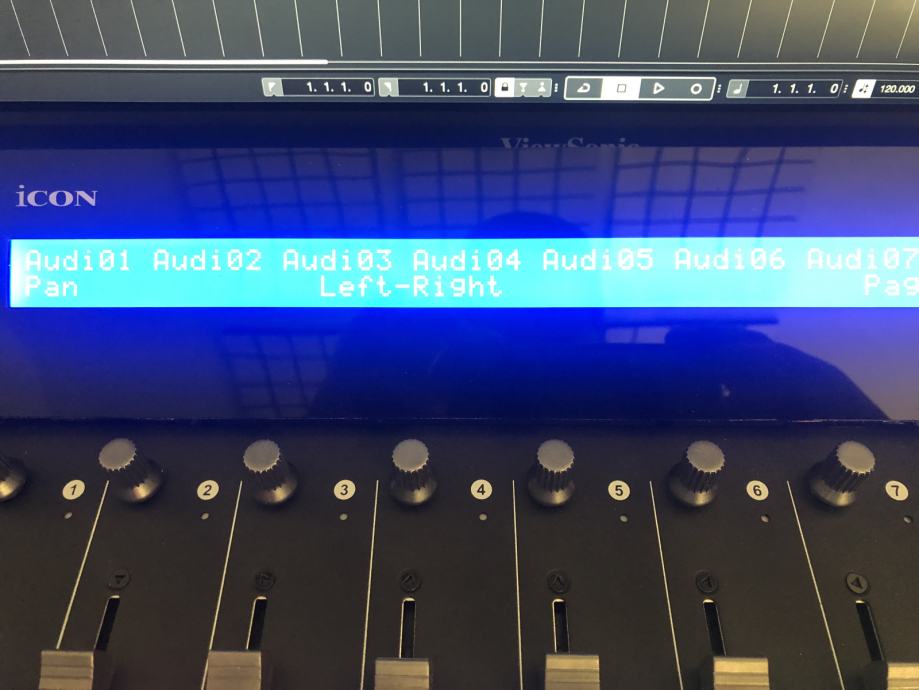 Icon Platform M+ z Icon Platform D2 DAW kontroler