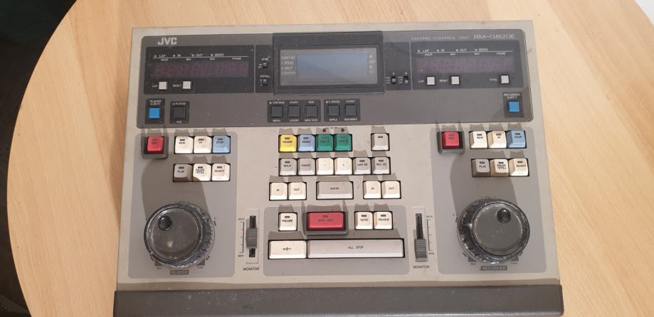 JVC EDITING CONTROL UNIT RM-G820E