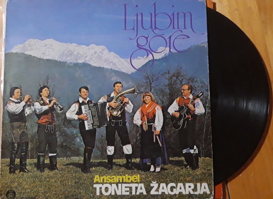 ÀNSAMBEL TONETA ŽAGARJA - LJUBIM GORE - LP