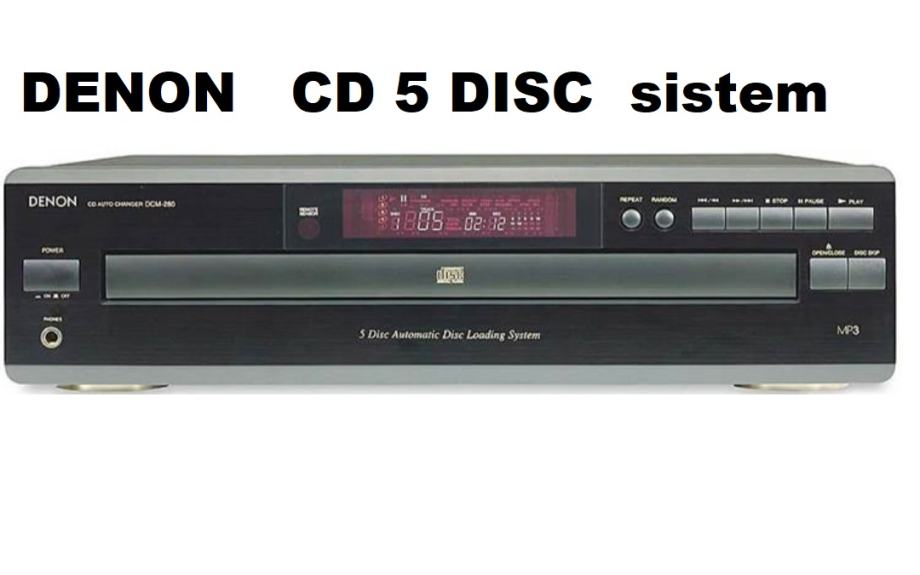 Ojačevalec DENON PMA 720AE in DENON 5 CD changer DCM 280