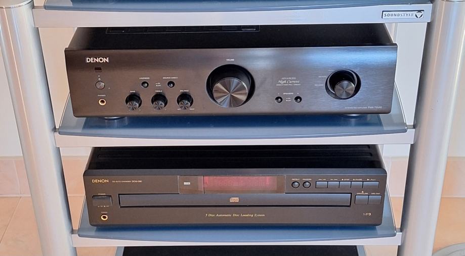 Ojačevalec DENON PMA 720AE in DENON 5 CD changer DCM 280