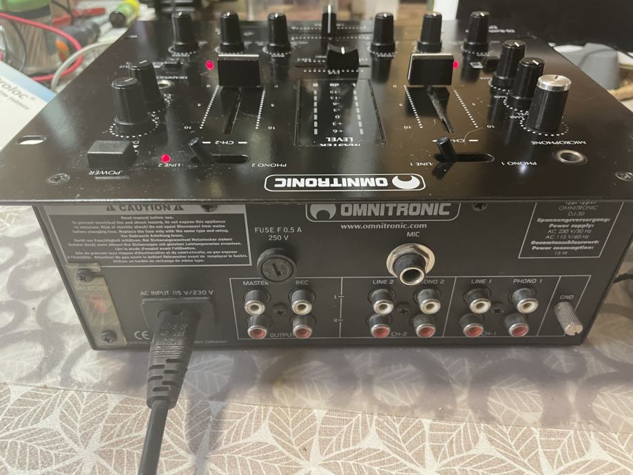 omnitronic DJ-BATTLE-MIXER DJ-50