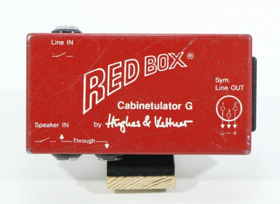 Prodam Hughes and Kettner Redbox cabinet simularor