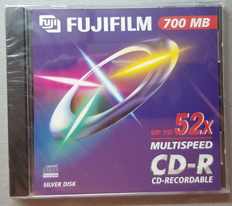 Rewritable CD in DVD - nov, še zapakiran