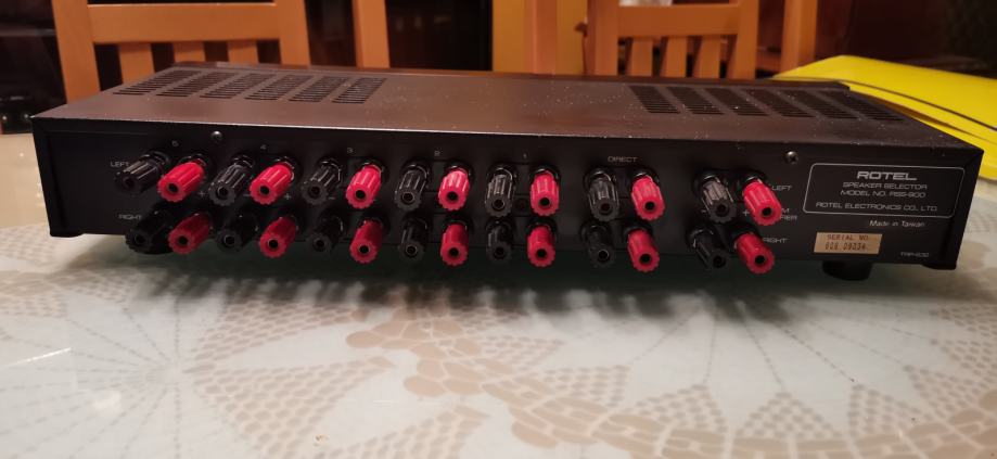 Rotel rss 900 speaker selector