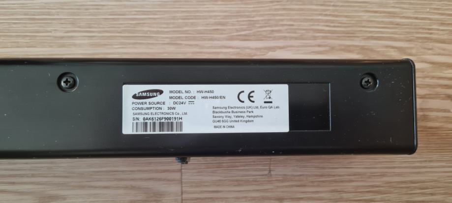 Samsung Soundbar HW-H450