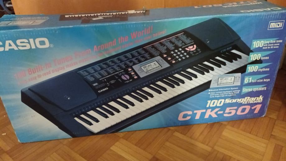SINTISAJZER CASIO CTK-501