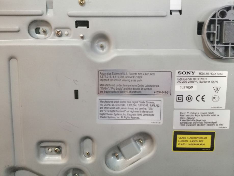 Sony DAV-S550 prodam