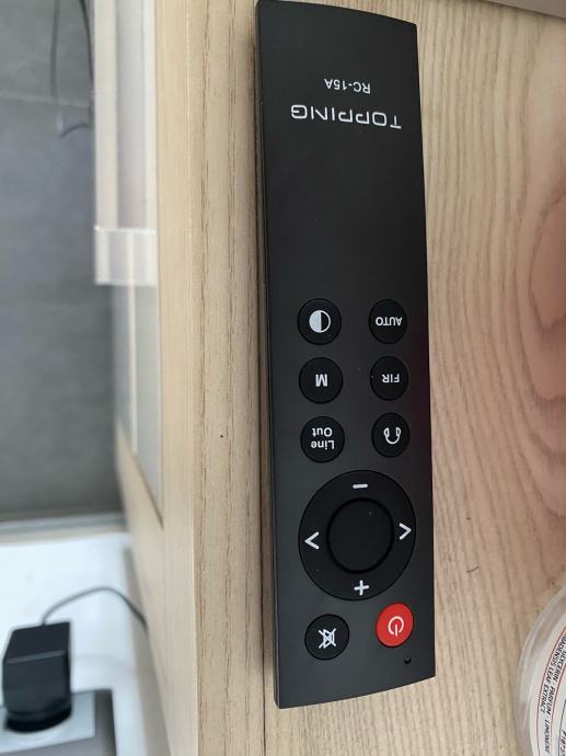 Topping DAC remote RC-15A modeli: D50s,DX3 pro, DX7,D90 itd