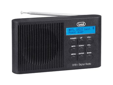 TREVI 7F91R Prenosni digitalni radio, DAB/DAB+/FM, polnilna baterija,