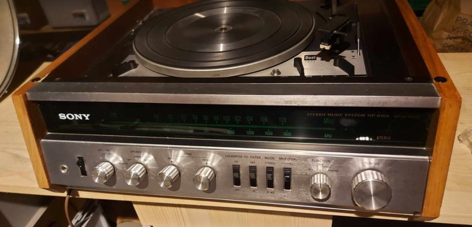 Vintage SONY receiver-gramofon-zvočniki