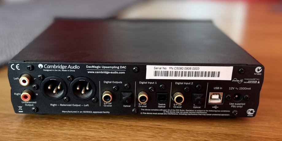 Cambridge Audio Azur DACMagic - brezhiben