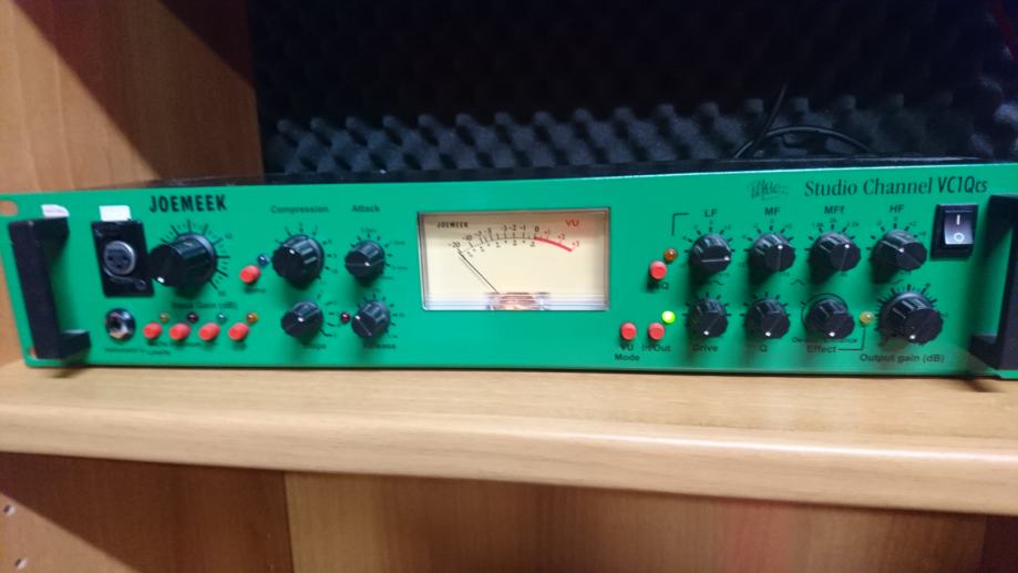 Joe Meek VC1Qcs: slavni PreAmp + Compressor +EQ