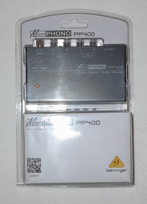 Phono predojačevalnik Behringer PP400