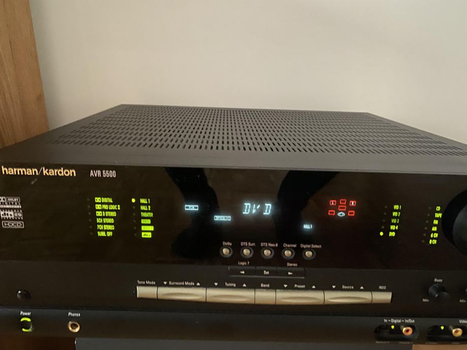 RECEIVER HARMAN KARDON+OPREMA