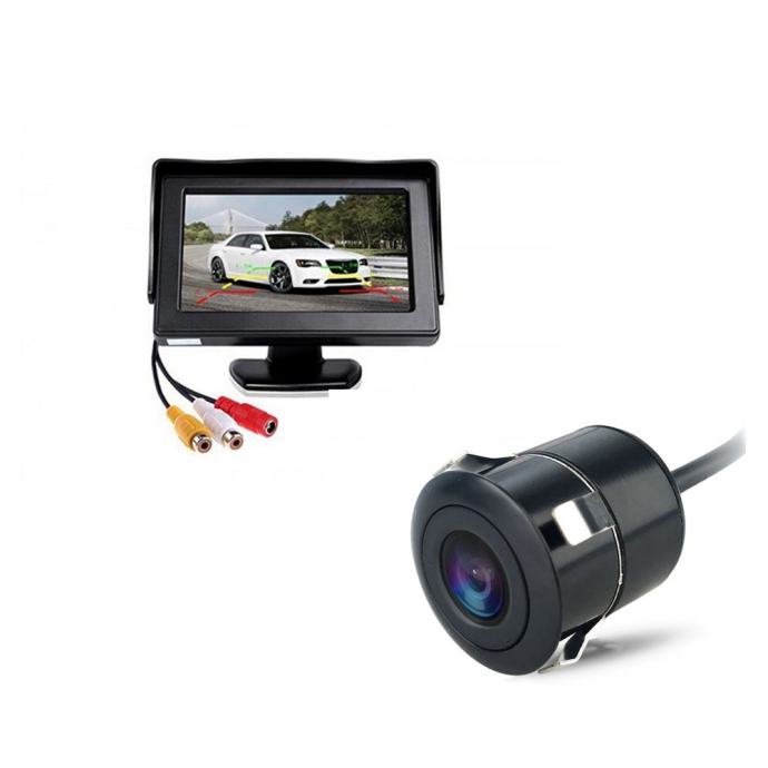 KIT 25- AVTO KAMERA ZA VZVRATNO VOŽNJO+ 4,3INCH LCD MONITOR