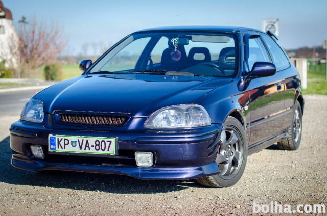 Honda Civic 1.6 VTi VTEC ( kompletno obnovljen + predelave ), 1998 l.