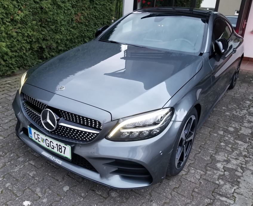 Mercedes C-coupe 220 cdi Amg Mopf d 3x amg panorama avtomatik, 2020 l.