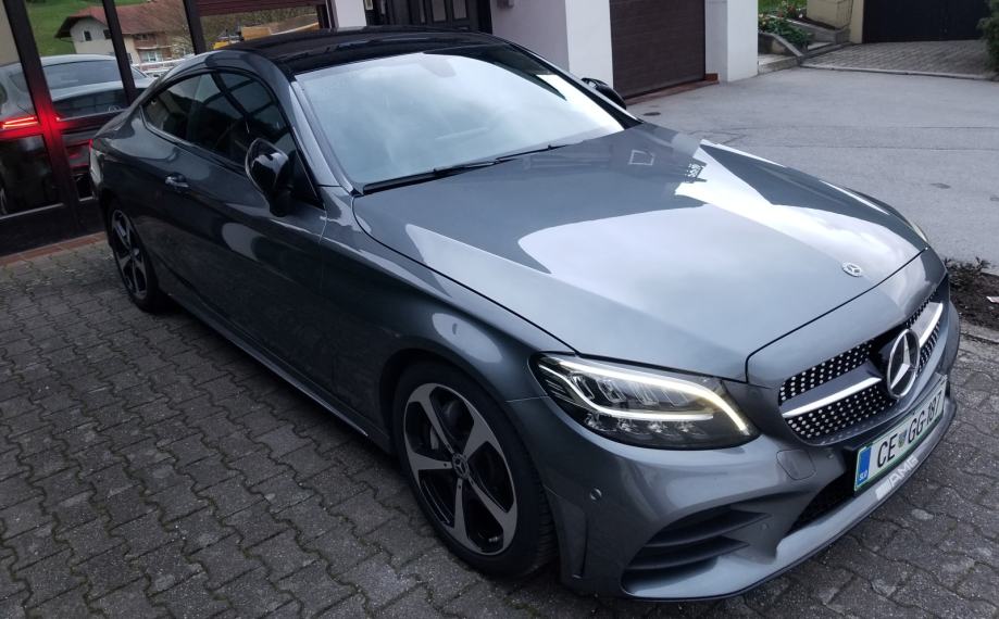 Mercedes C-coupe 220 cdi Amg Mopf d 3x amg panorama avtomatik, 2020 l.
