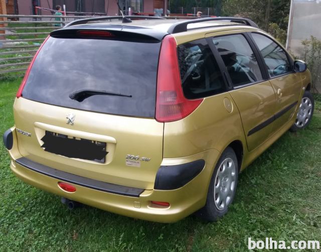 Peugeot 206 Break 1.4 sw, letnik 2004, 215000 km, bencin, 2004 l.