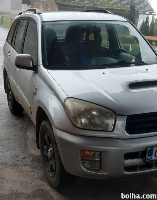 Toyota RAV-4 2.0 D-4D 4WDñ, letnik 2001, 280000 km, diesel, 2001 l.