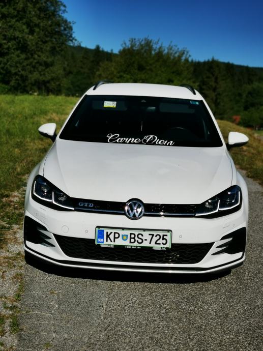 VW Golf VII Variant Golf 7.5 GTD avtomatik, 2017 l.
