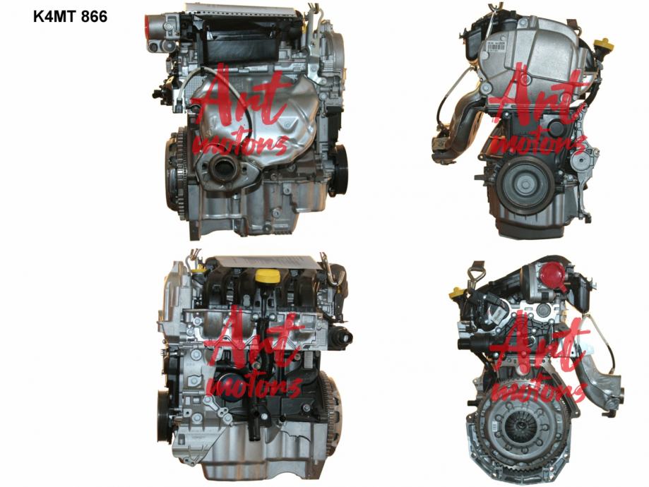 Motor Renault Mégane 1.6 16v 81 KW - K4M 866 - 0 KM
