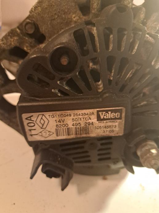 ALTERNATOR Renault Megane 2 1.9 dCi 2005