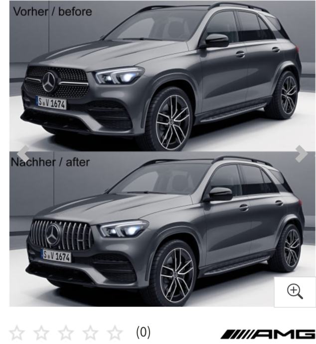Amg maska za GLE 167