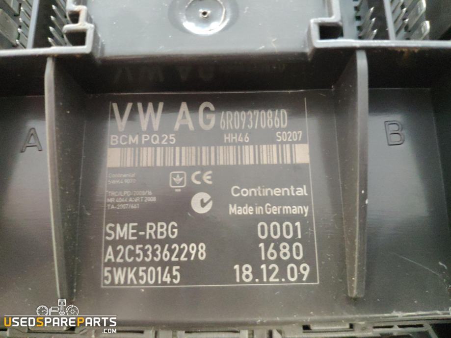 BCM MODUL VW POLO 6R 2012