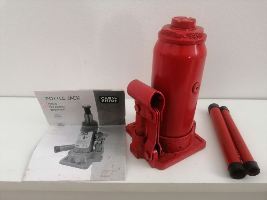 CARPOINT Avtomobilska dvigalka z rocajem 5t