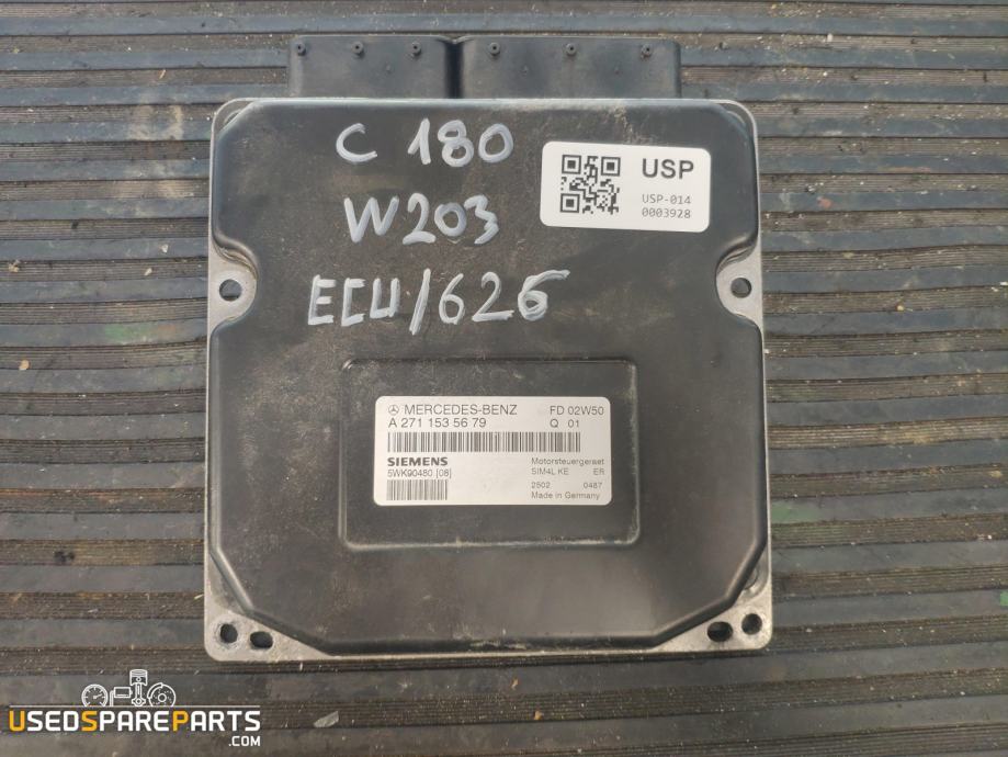 ECU MOTORNI RAČUNALNIK MERCEDES C180 W203 2004