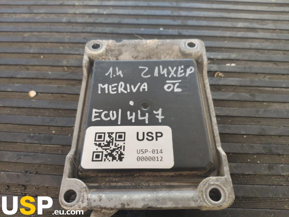 ECU MOTORNI RAČUNALNIK OPEL MERIVA 1.4 Z14XEP 2006